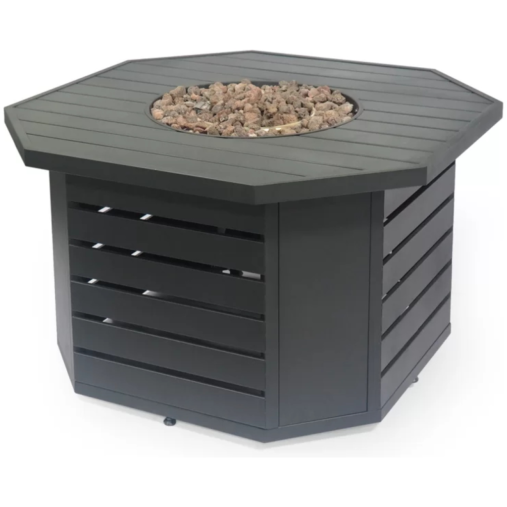 Vicky Bio-Ethanol Hexagon Fireplace - Lifestyle Home