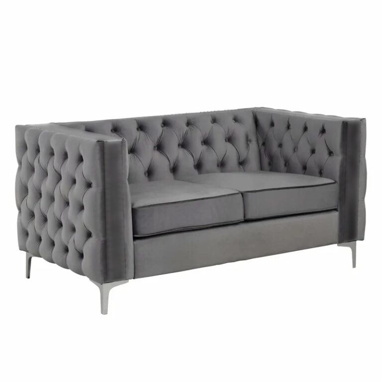 Zanna Two Seater Linen Couch - Lifestyle Home